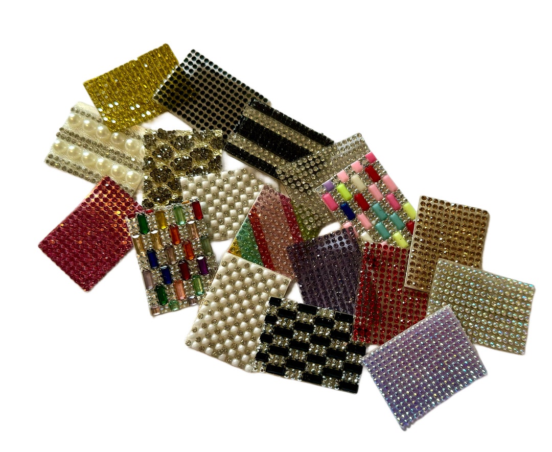 Even More Colors and Patterns Available Now Self Adhesive Rhinestone ...