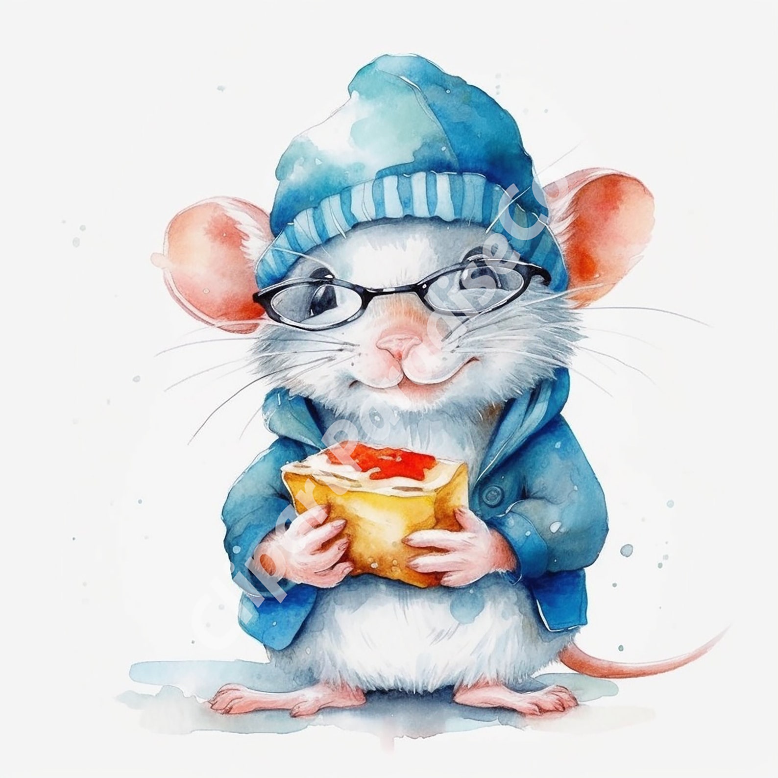 16 Mouse Rat Clip Art Collection: 16 High Quality Images Bundle 1th ...
