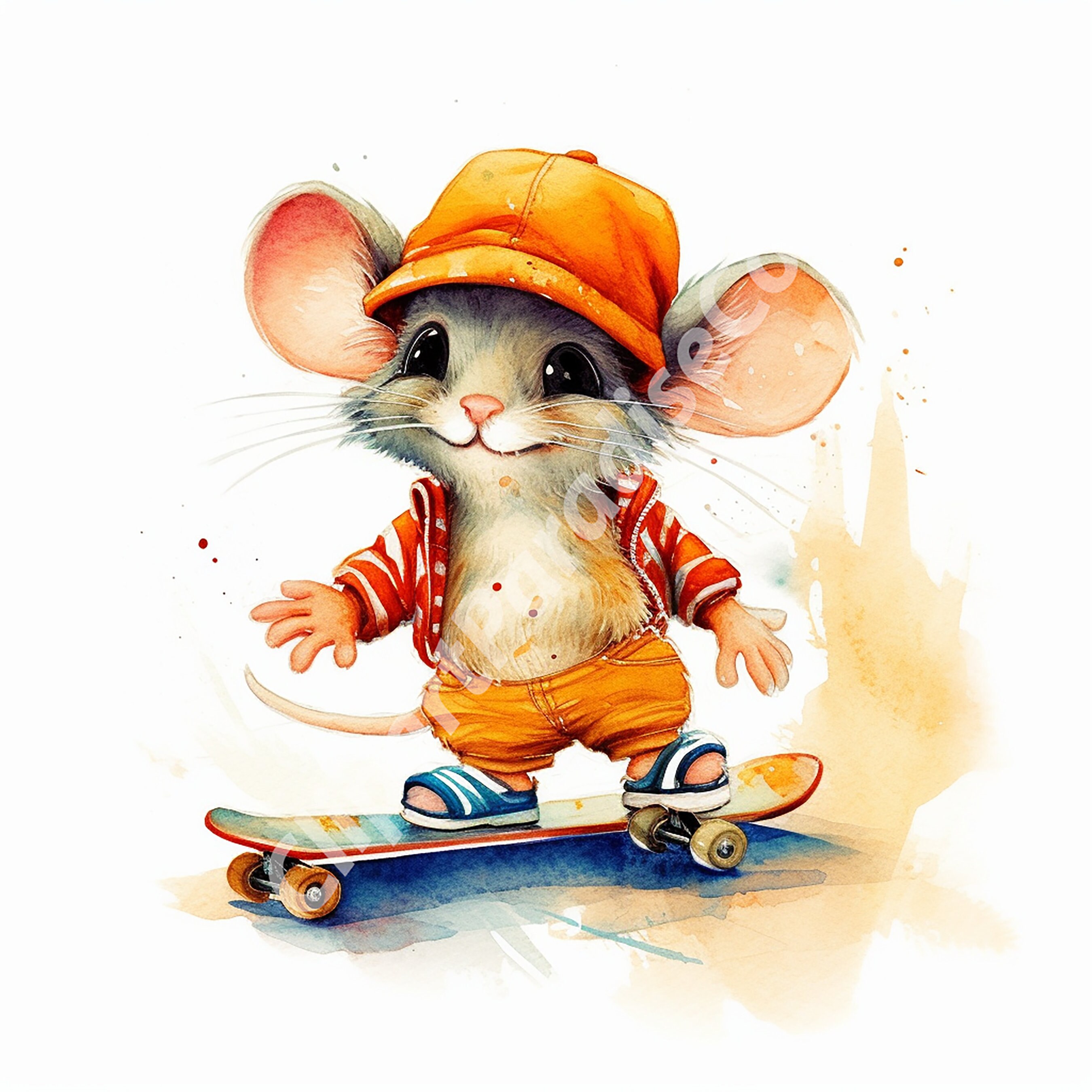 10 Mouse Rat Clip Art Collection: 10 High Quality Images Bundle 8th ...