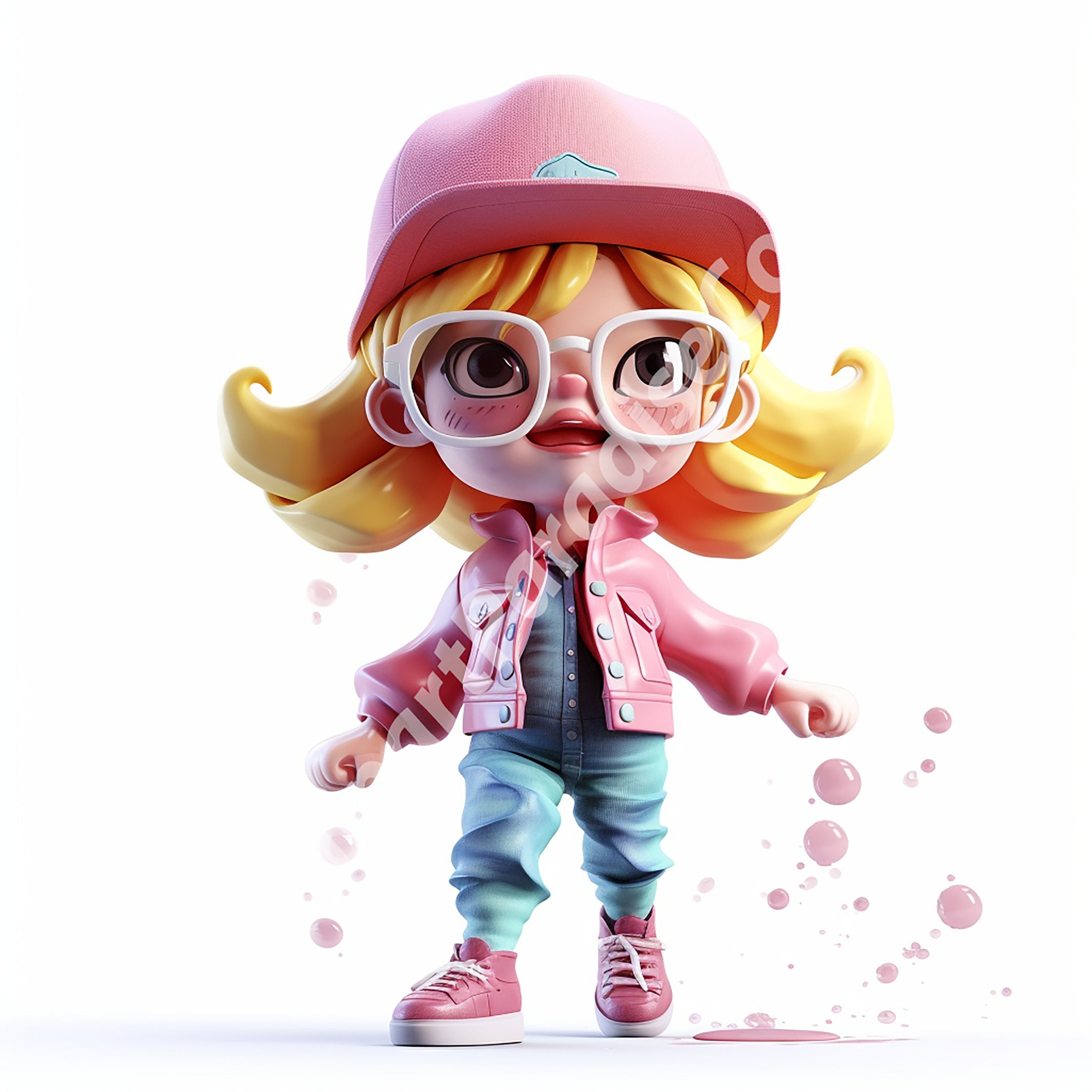 Cute Girl Clip Art Collection: 10 High Quality Images Series 1th ...