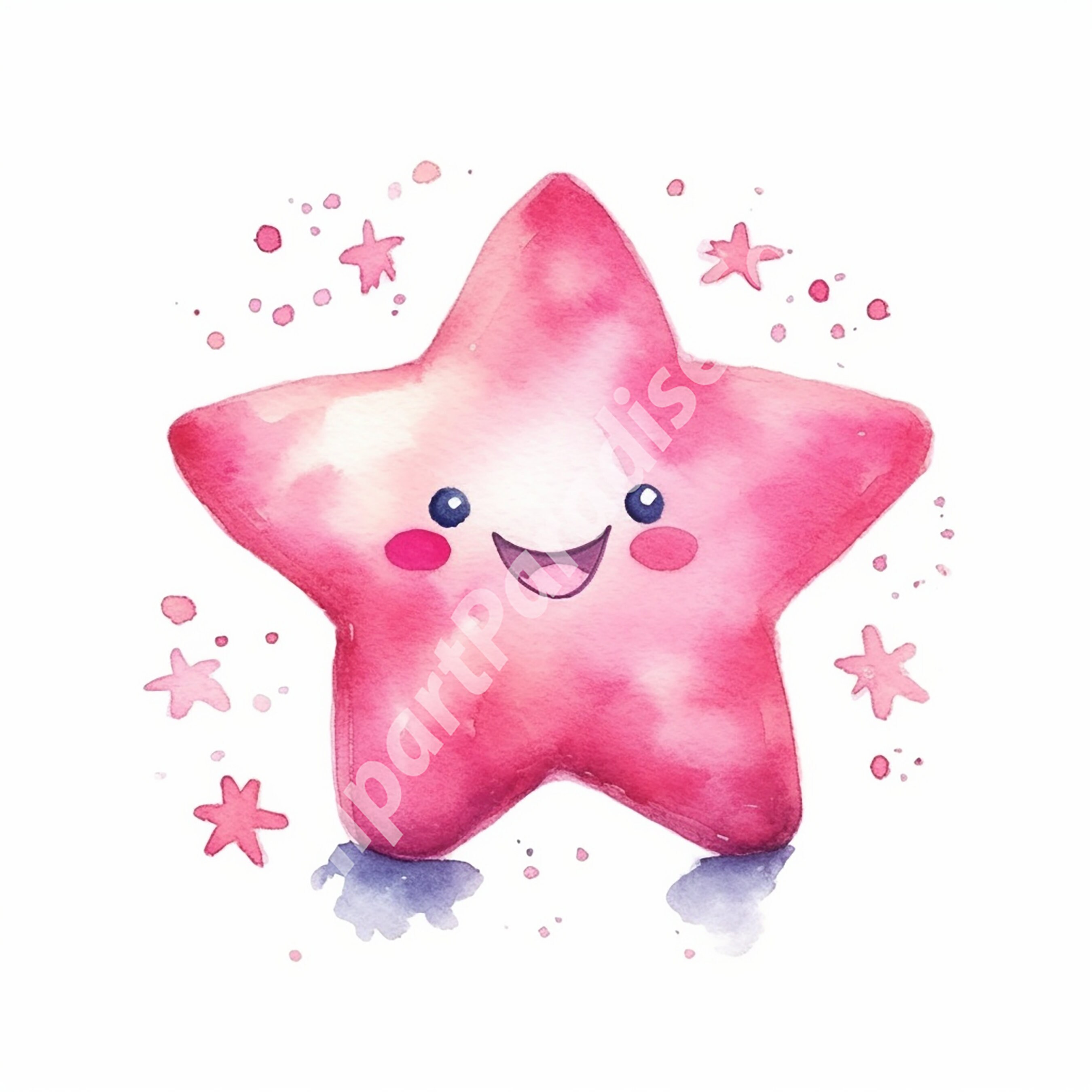 Funny Cute Star Clipart Collection 20 Clipart Image Star - Etsy