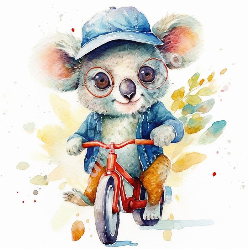 Cute Koala Clip Art Collection: 10 High Quality Images Bundle 2th ...