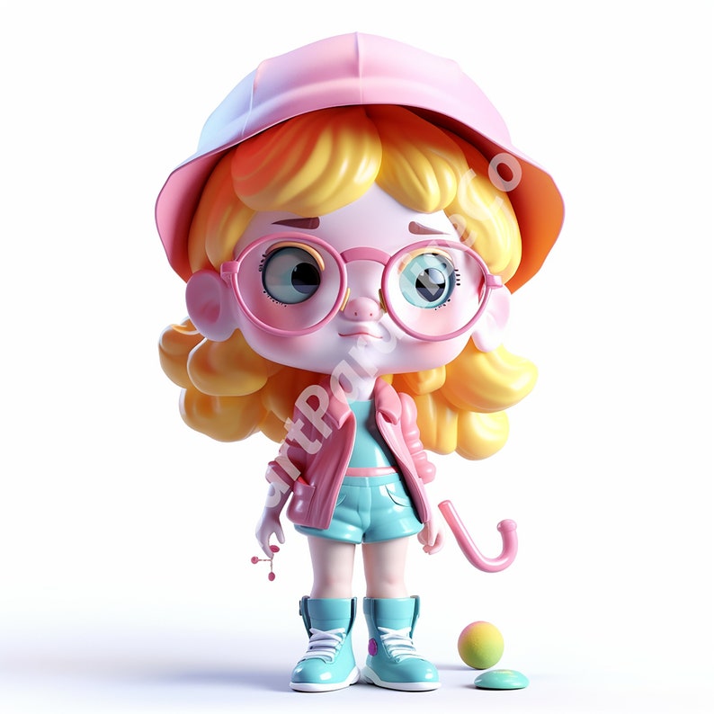 Cute Girl Clip Art Collection: 10 High Quality Images Series 1th ...