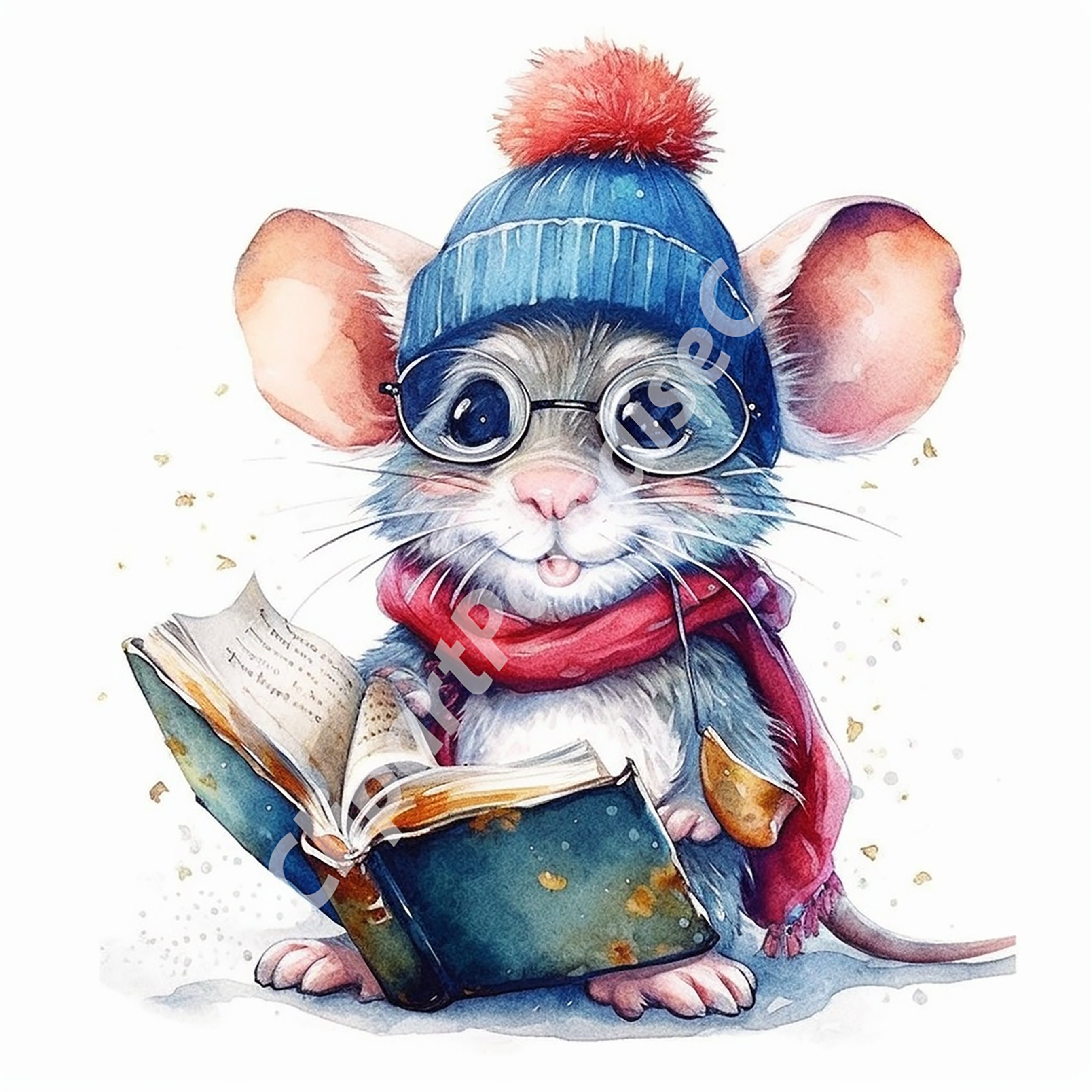 Mouse Rat Clip Art Collection: 12 High Quality Images Bundle 2th ...