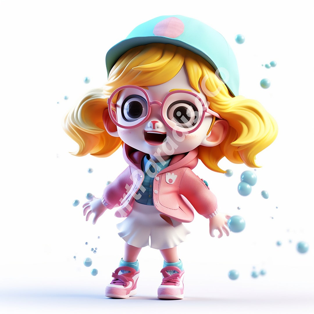 Cute Girl Clip Art Collection: 10 High Quality Images Series 11th ...