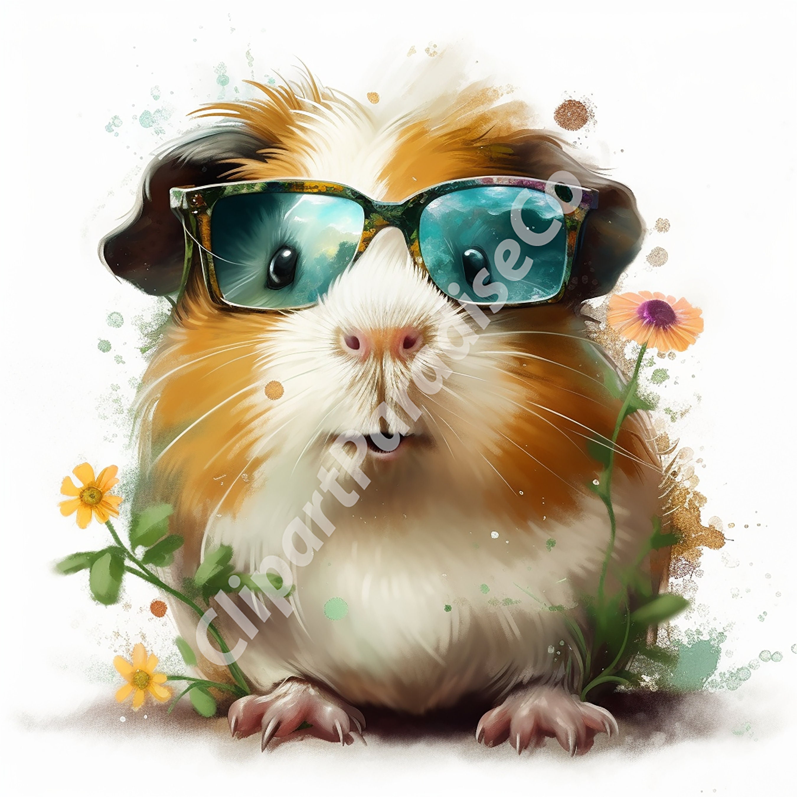9 Cute Guinea Pig Clip Art Collection: 9 High Quality Images for ...
