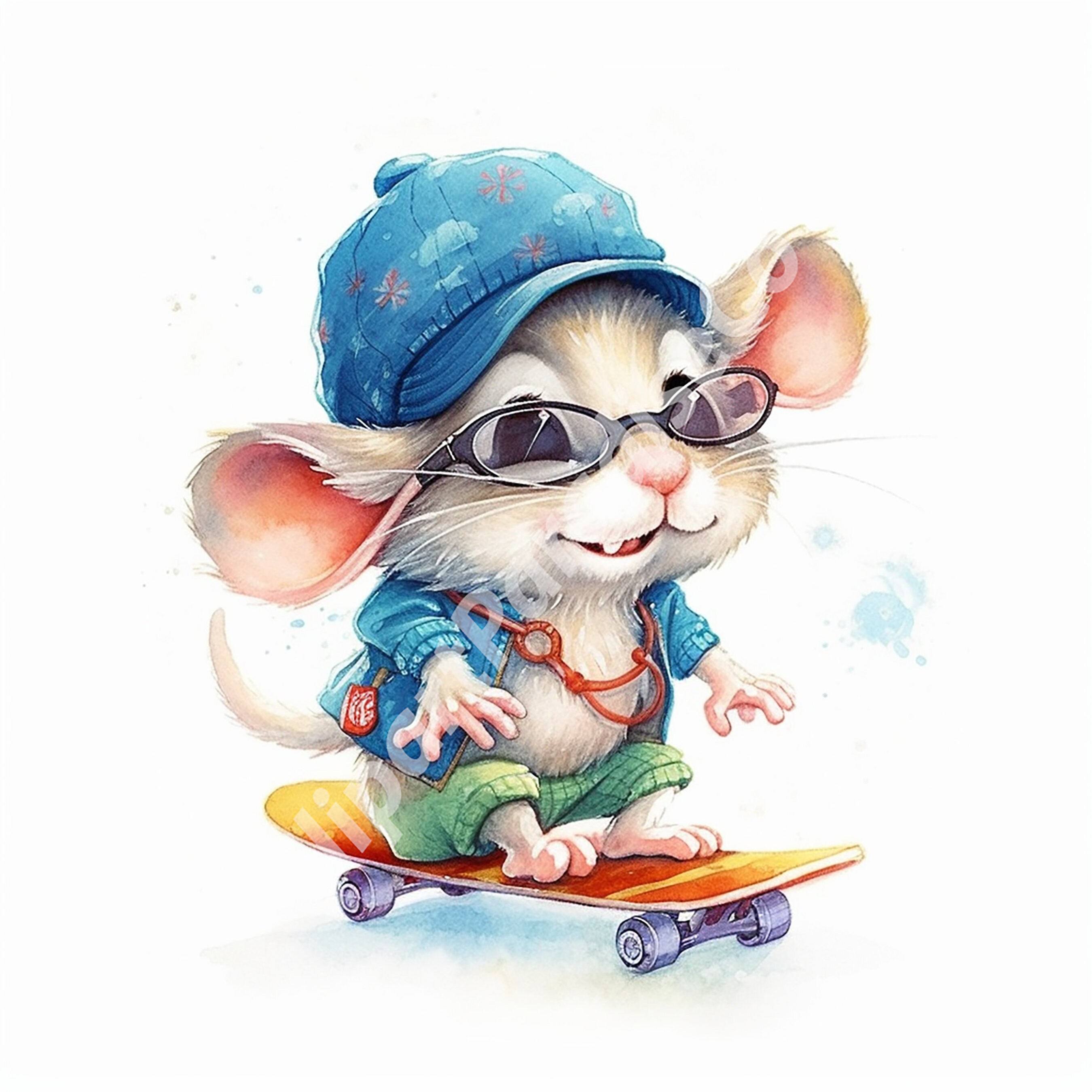16 Mouse Rat Clip Art Collection: 16 High Quality Images Bundle 1th ...