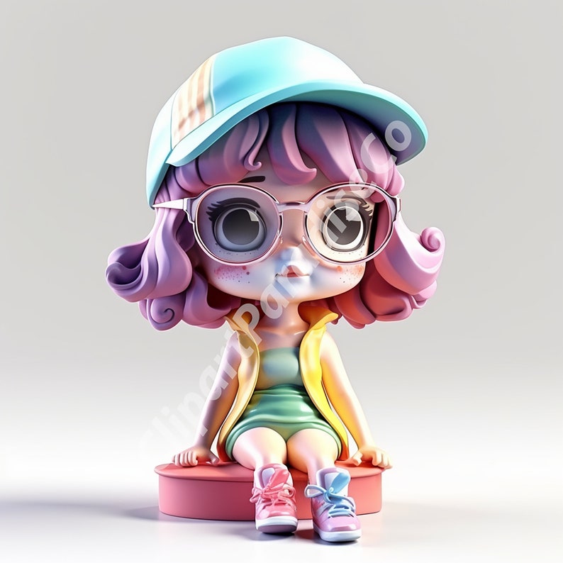 Cute Girl Clip Art Collection: 10 High Quality Images Series 8th ...