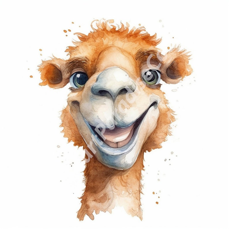 Cute Camel Clipart Collection 12 Clipart Image, Camel Design for Card ...