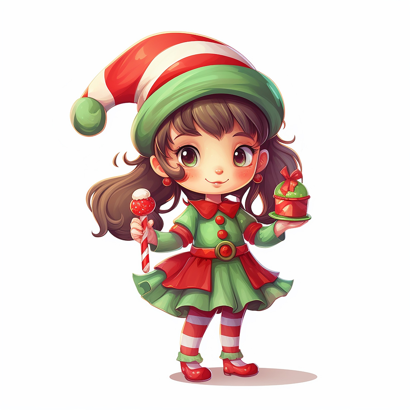 20 Christmas Elf - Santa Clipart :20 High Quality Images Collection ...