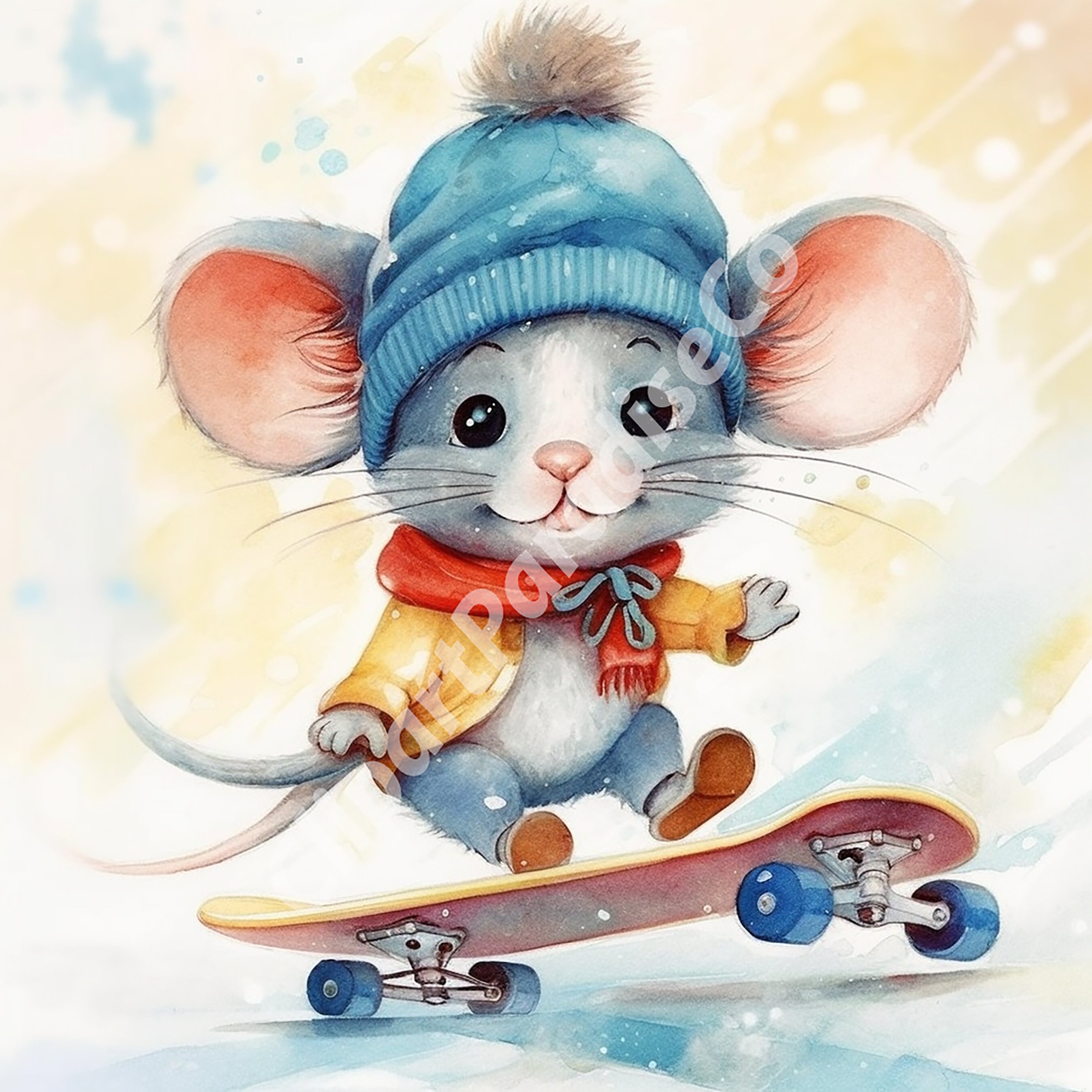 16 Mouse Rat Clip Art Collection: 16 High Quality Images Bundle 1th ...