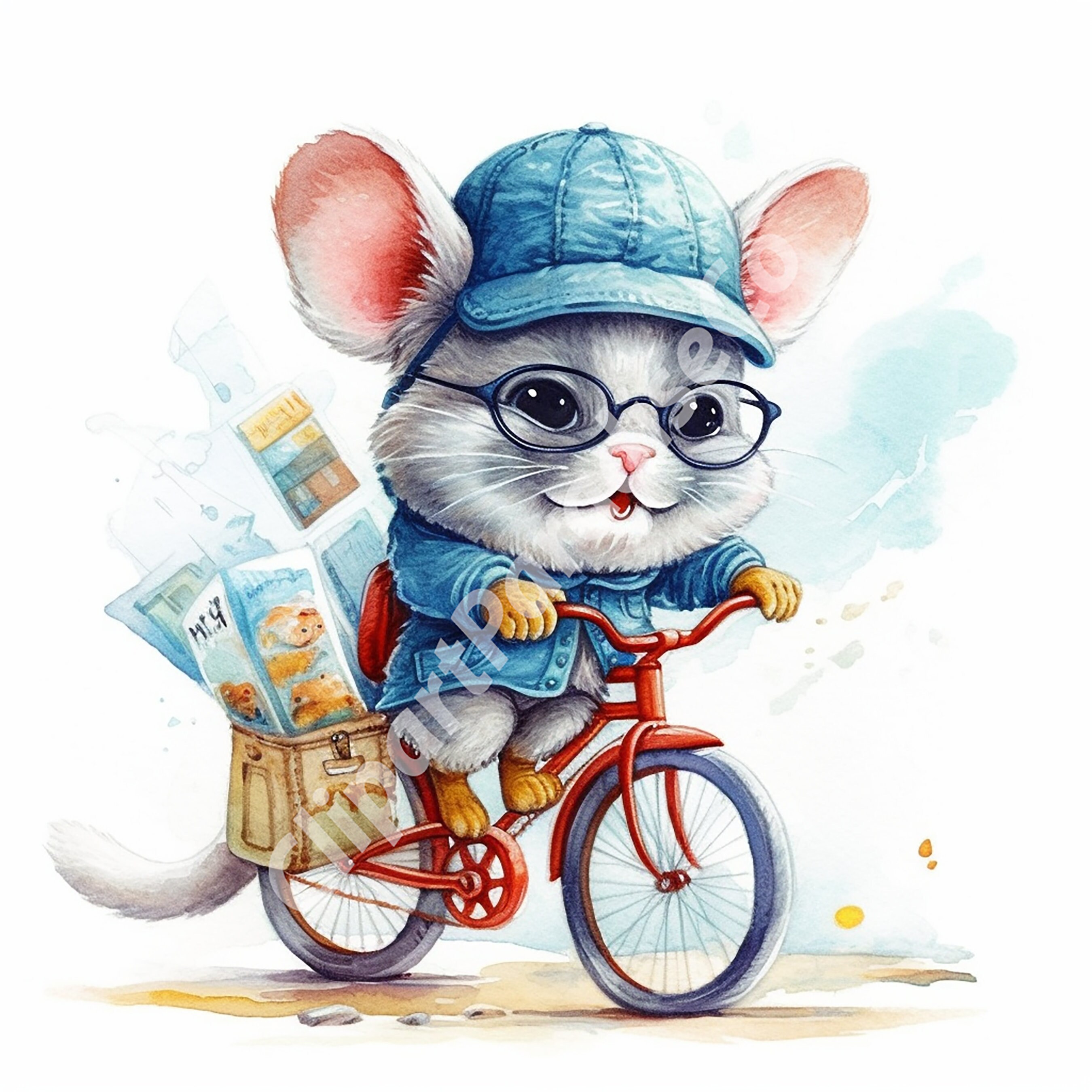 16 Mouse Rat Clip Art Collection: 16 High Quality Images Bundle 1th ...