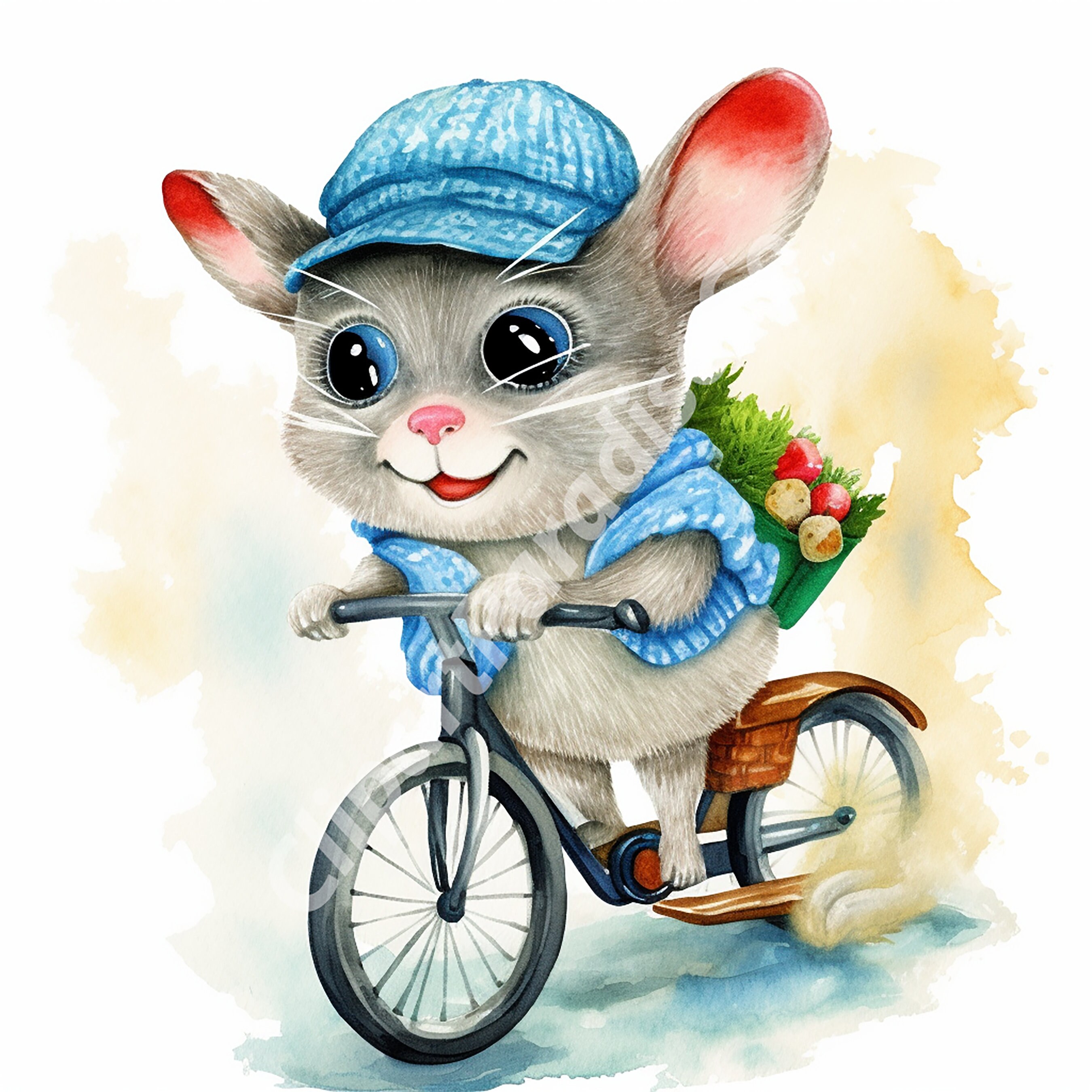 16 Mouse Rat Clip Art Collection: 16 High Quality Images Bundle 1th ...