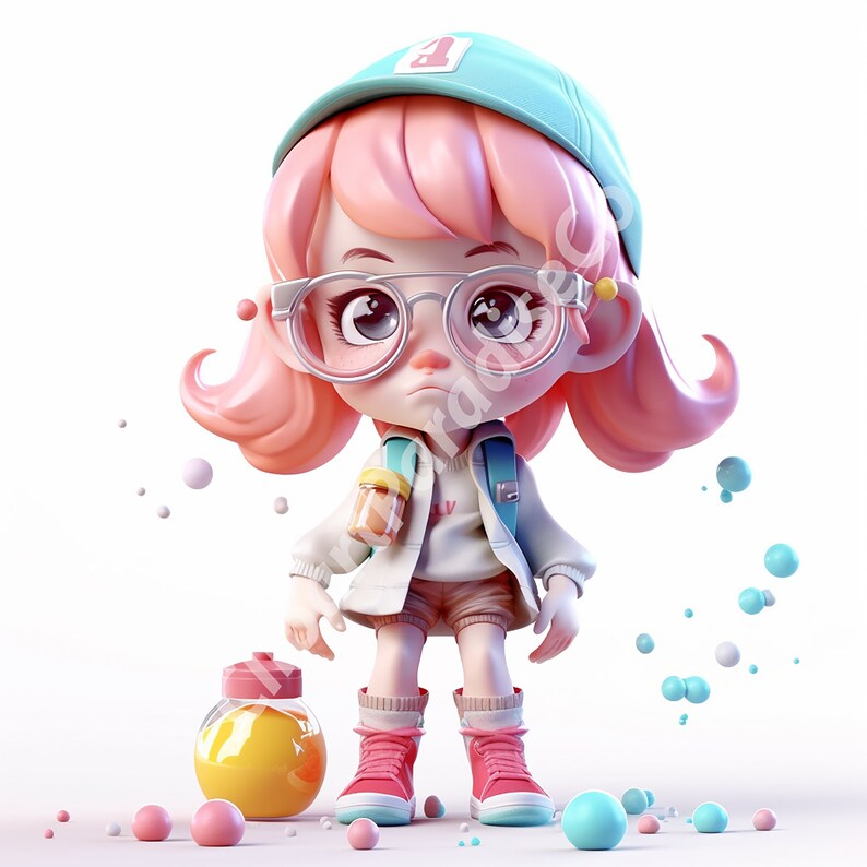 Cute Girl Clip Art Collection: 10 High Quality Images Series 1th ...