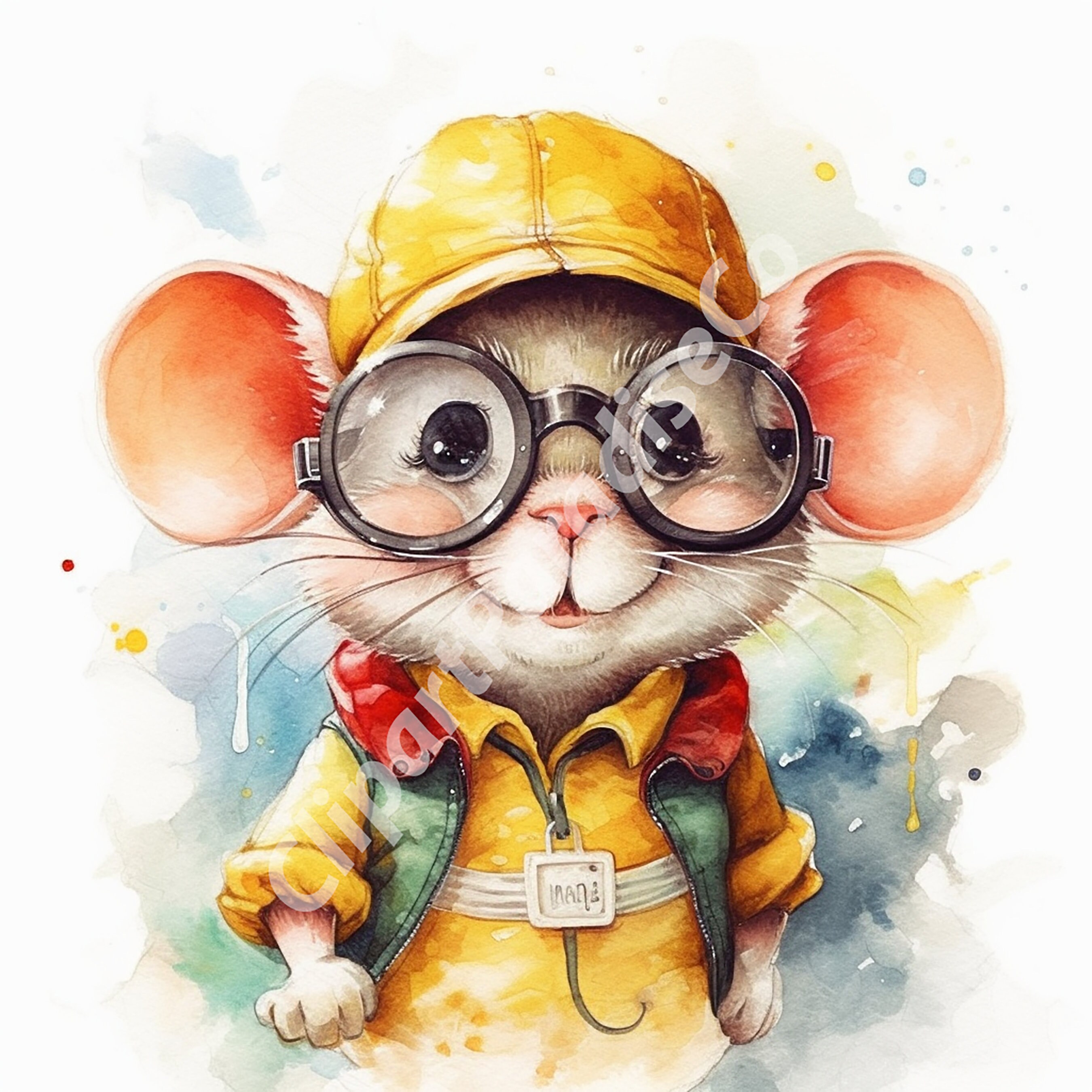 Mouse Rat Clip Art Collection: 10 High Quality Images Bundle 7th ...
