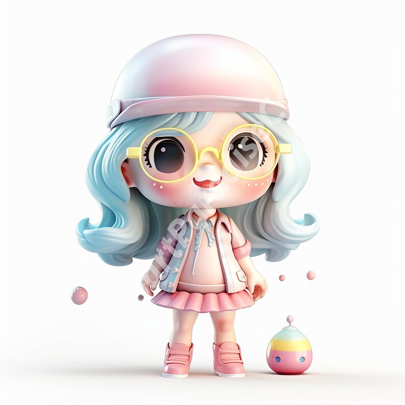 Cute Girl Clip Art Collection: 10 High Quality Images Series 8th ...