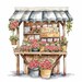 18 Flower Stand Clipart : 18 Water Color High Quality Images Collection ...