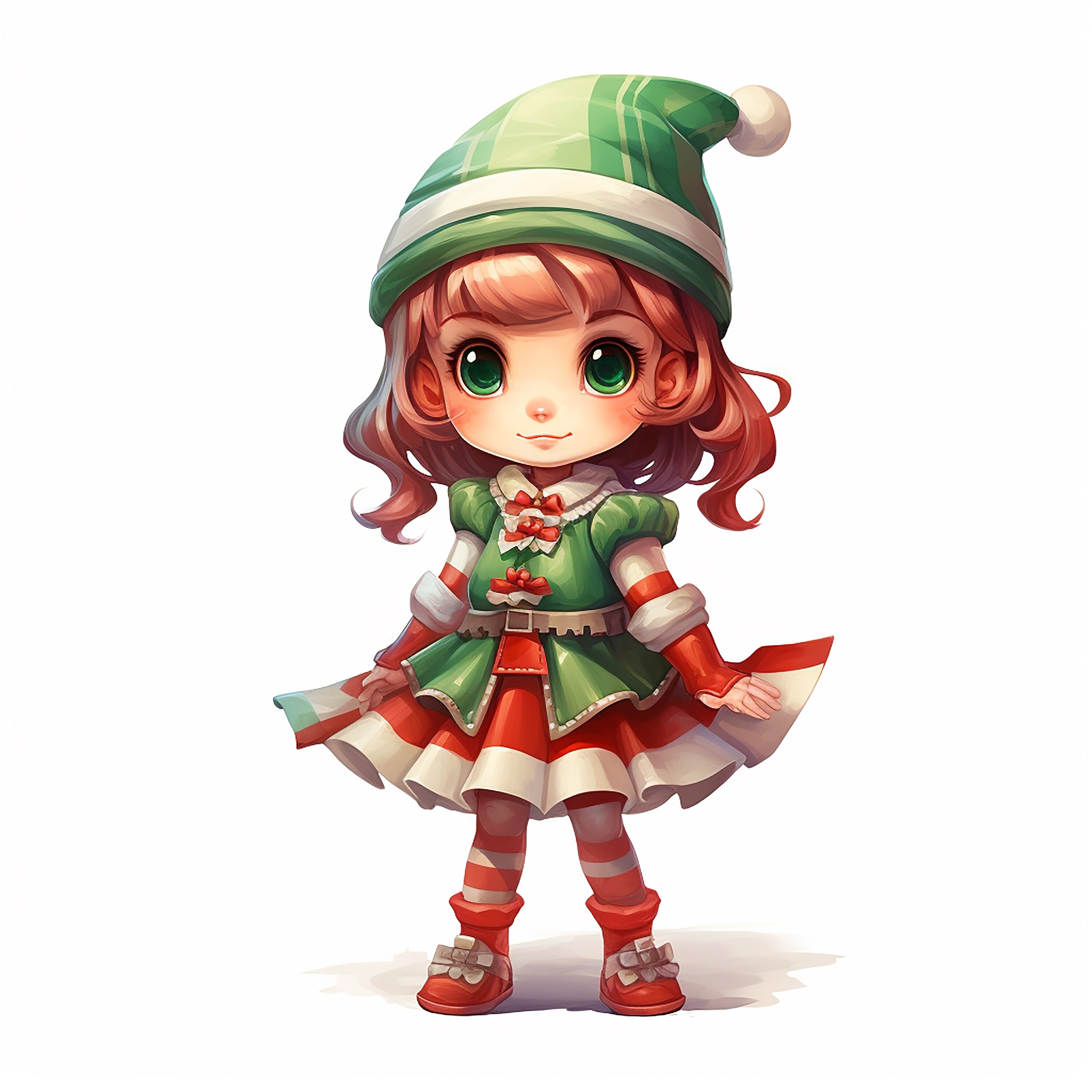 20 Christmas Elf - Santa Clipart :20 High Quality Images Collection ...