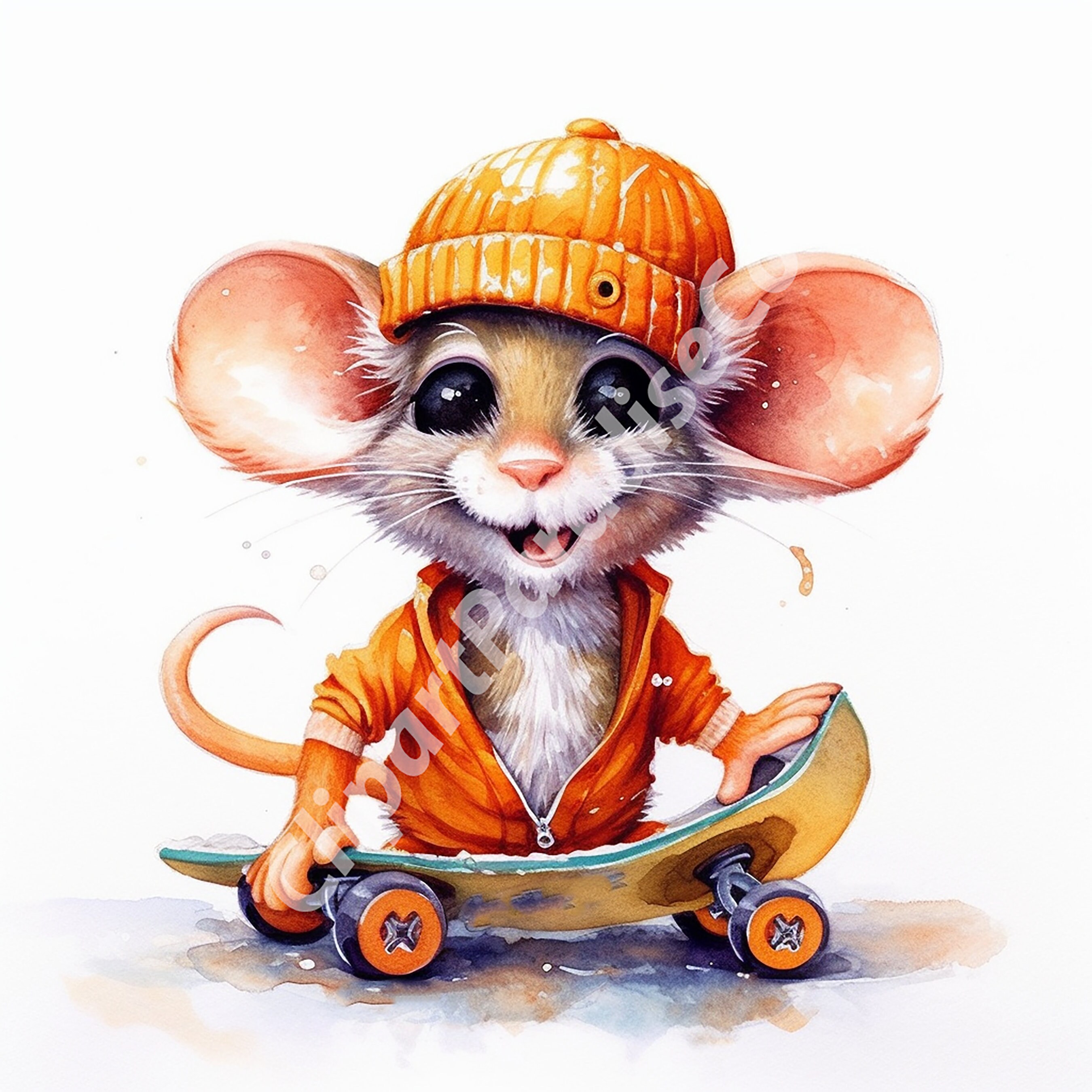 10 Mouse Rat Clip Art Collection: 10 High Quality Images Bundle 8th ...