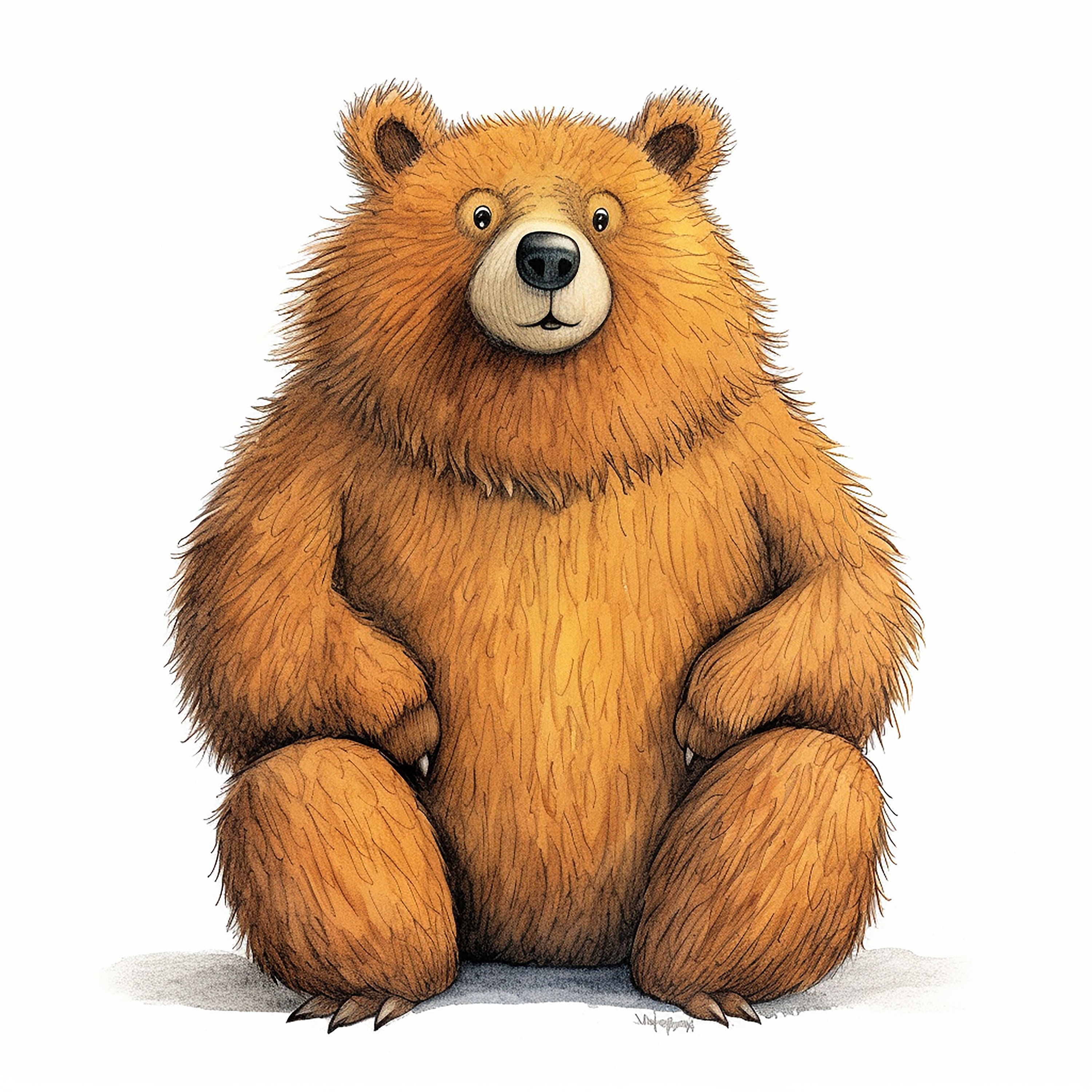 16 Ugly Bear Clipart : 16 High Quality Images Collection -instant ...
