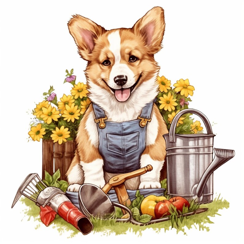 100 Dog Clipart Dogs in Different Professions : 100 High Quality Images ...