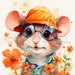 Mouse Rat Clip Art Collection: 9 High Quality Images Bundle 9th Digital ...