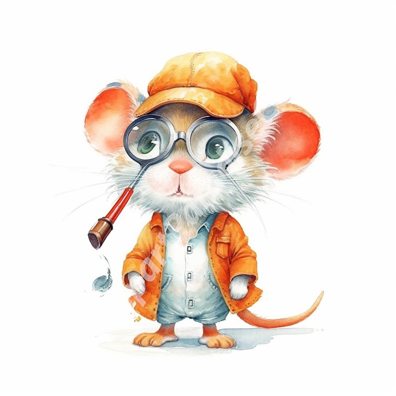 Mouse Rat Clip Art Collection: 10 High Quality Images Bundle - Etsy