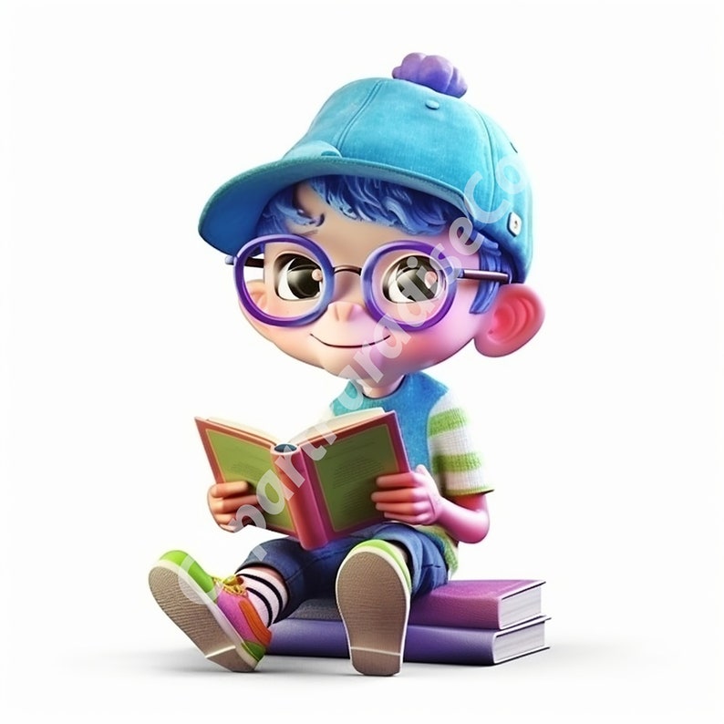 Cute Boy Clip Art Collection: 10 High Quality Images Series - Etsy