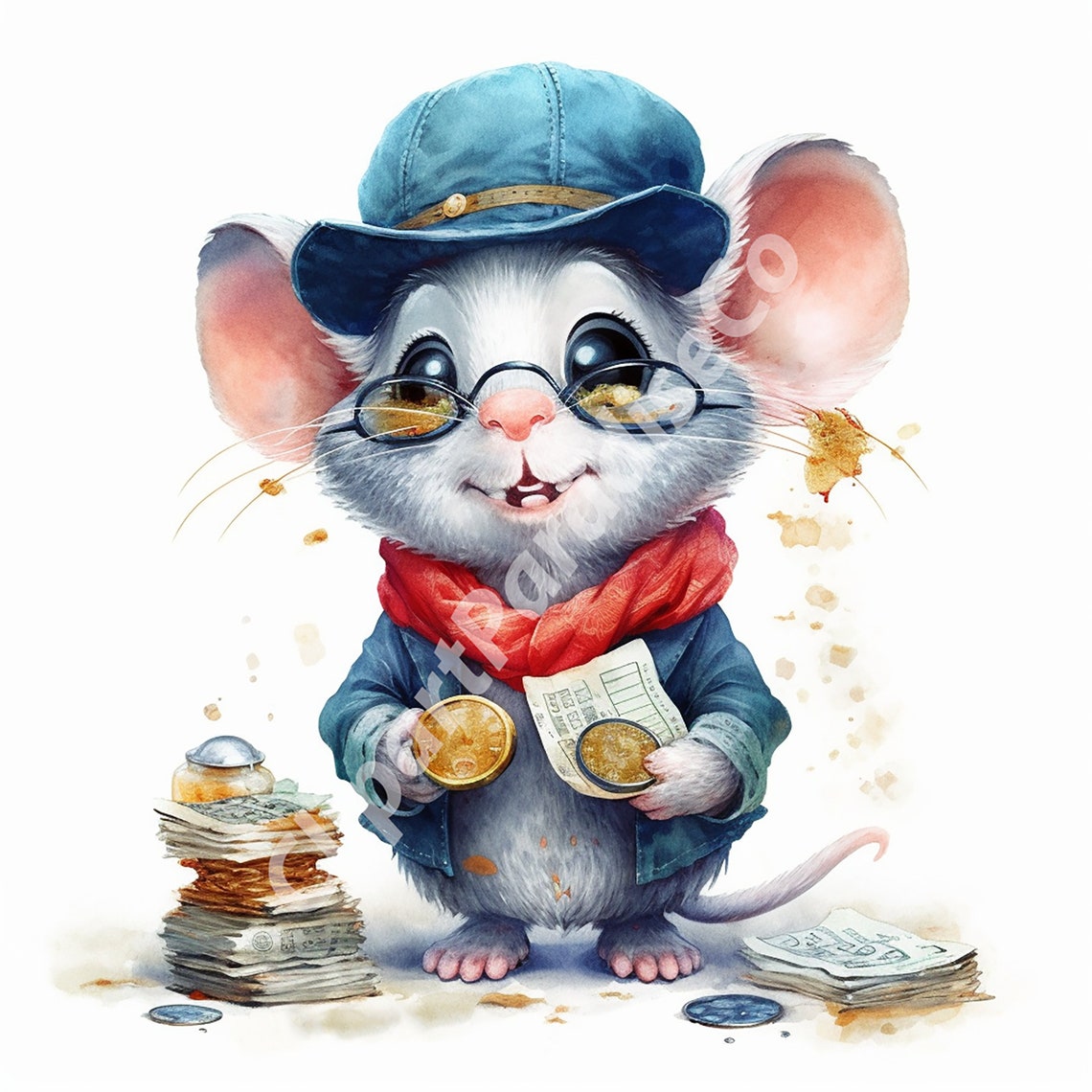 Mouse Rat Clip Art Collection: 12 High Quality Images Bundle - Etsy