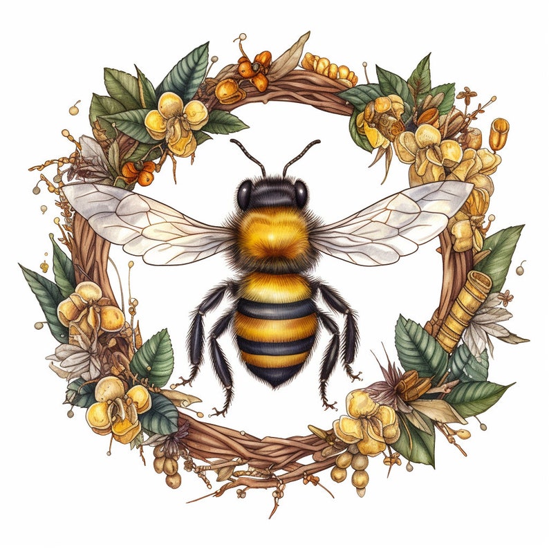 7 Honey Bee Clipart Collection : 7 High Quality Images Collection ...