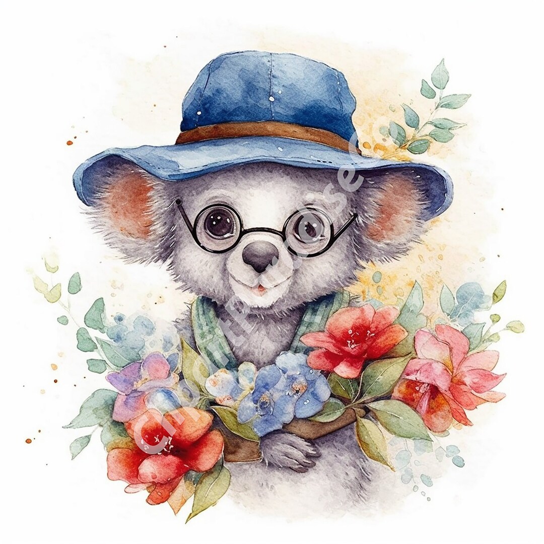 Cute Koala Clip Art Collection: 10 High Quality Images Bundle 1th ...