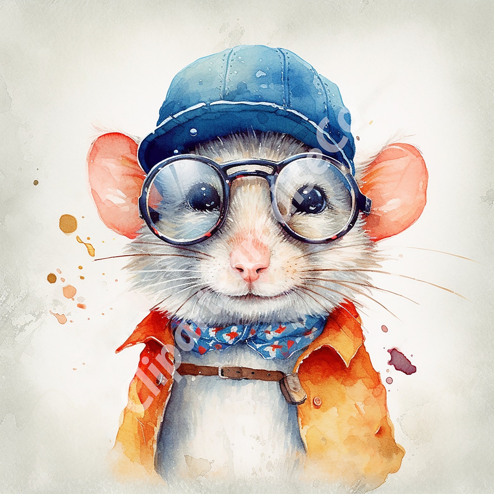 16 Mouse Rat Clip Art Collection: 16 High Quality Images Bundle 1th ...