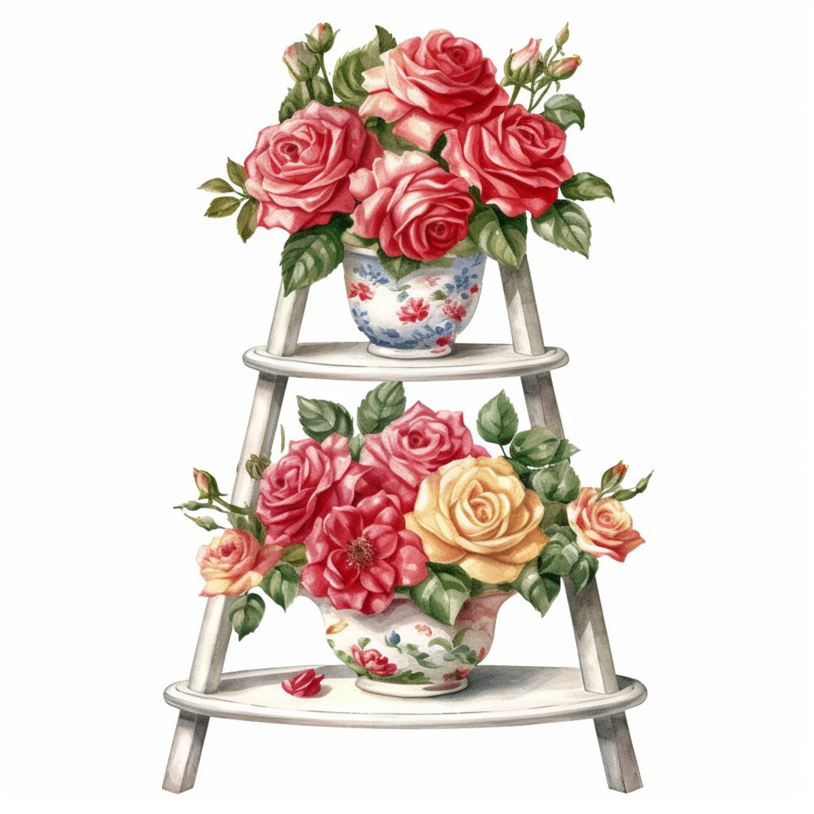 18 Flower Stand Clipart : 18 Water Color High Quality Images - Etsy