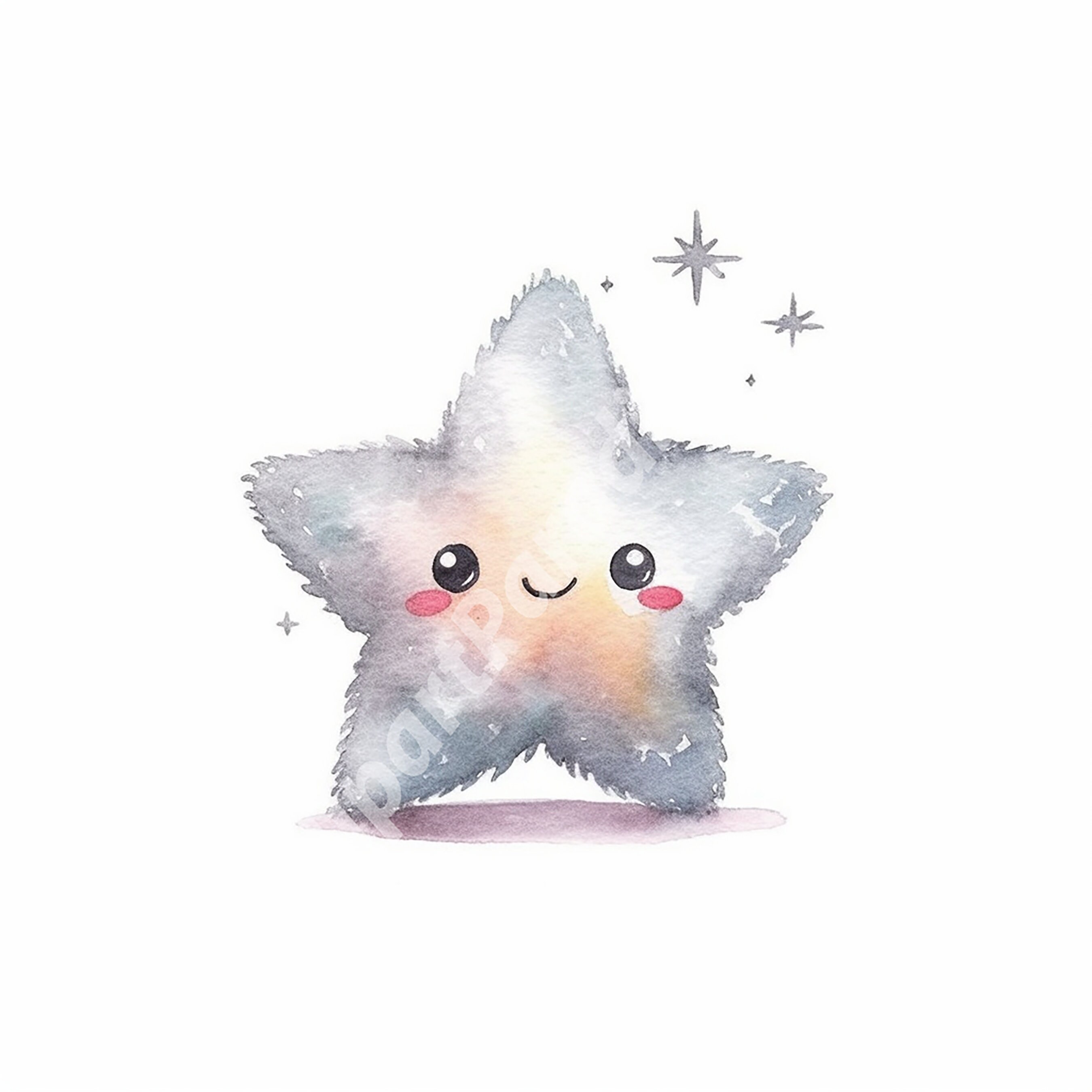 Funny Cute Star Clipart Collection 20 Clipart Image Star - Etsy