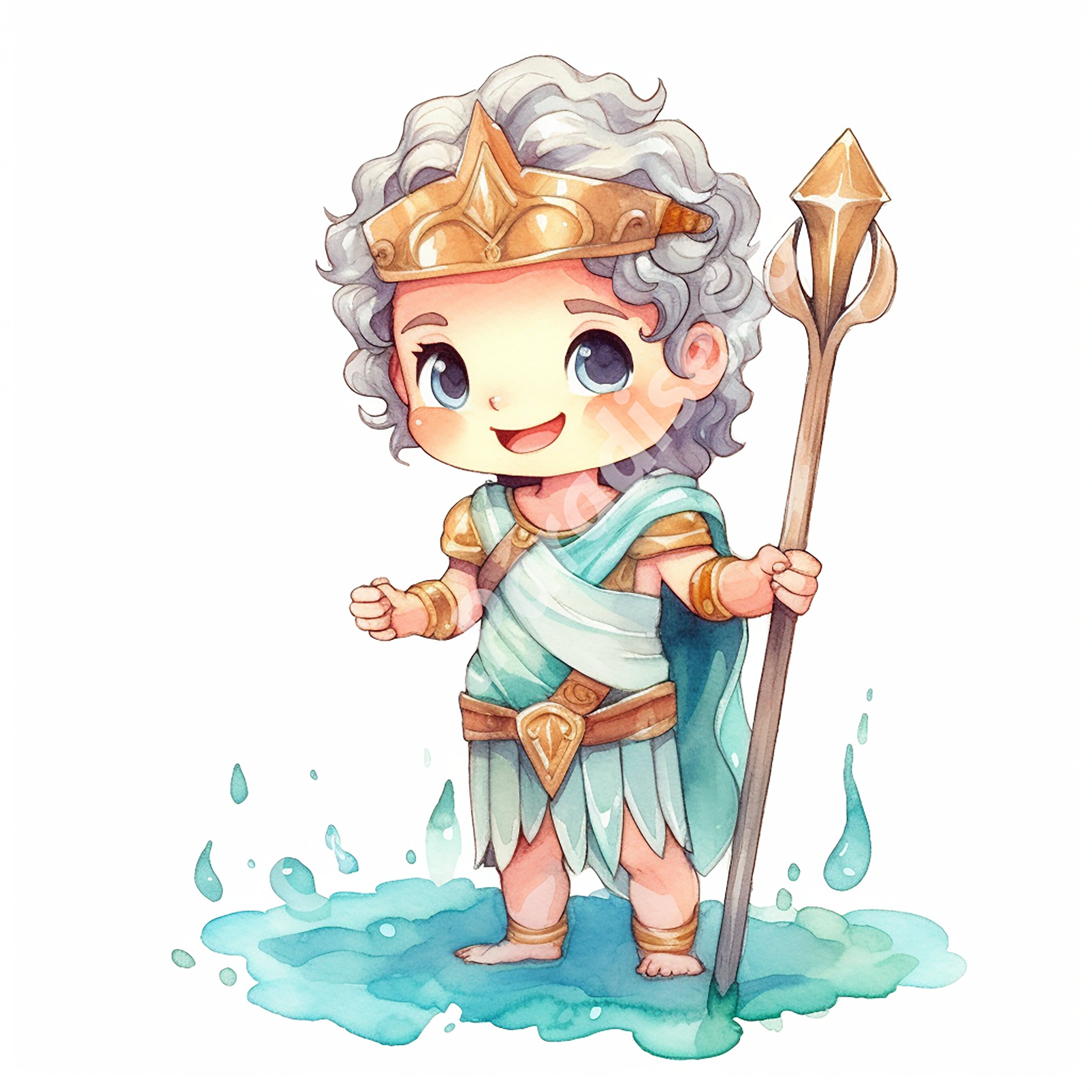 10 Cute Greek God Clipart Collection: High Quality Images Instant ...