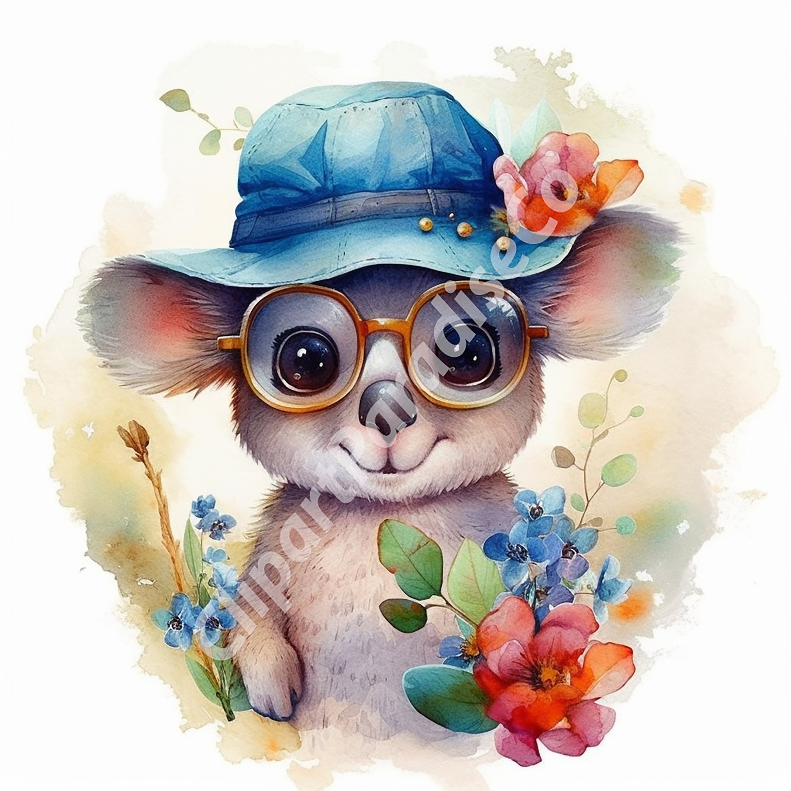 Cute Koala Clip Art Collection: 10 High Quality Images Bundle 1th ...