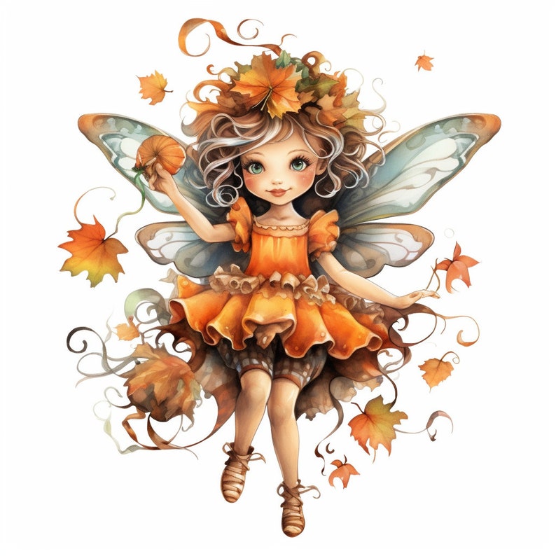 6 Halloween Fairy Clipart : 6 High Quality Images Collection -perfect ...