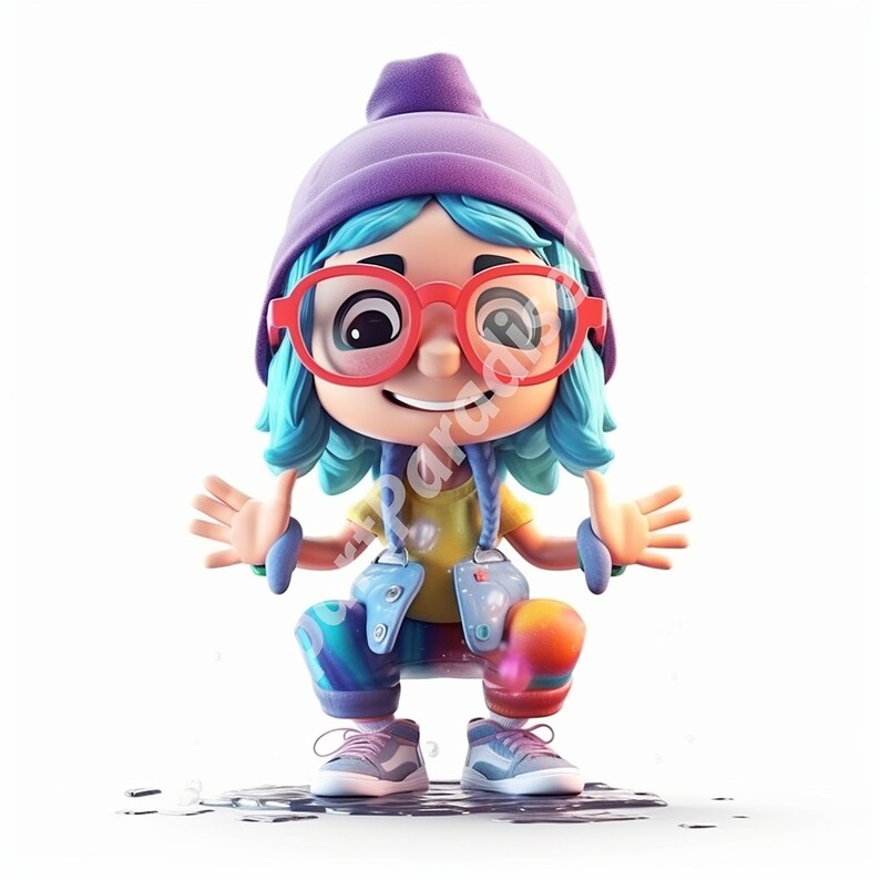 Cute Girl Clip Art Collection: 10 High Quality Images Series 7th ...