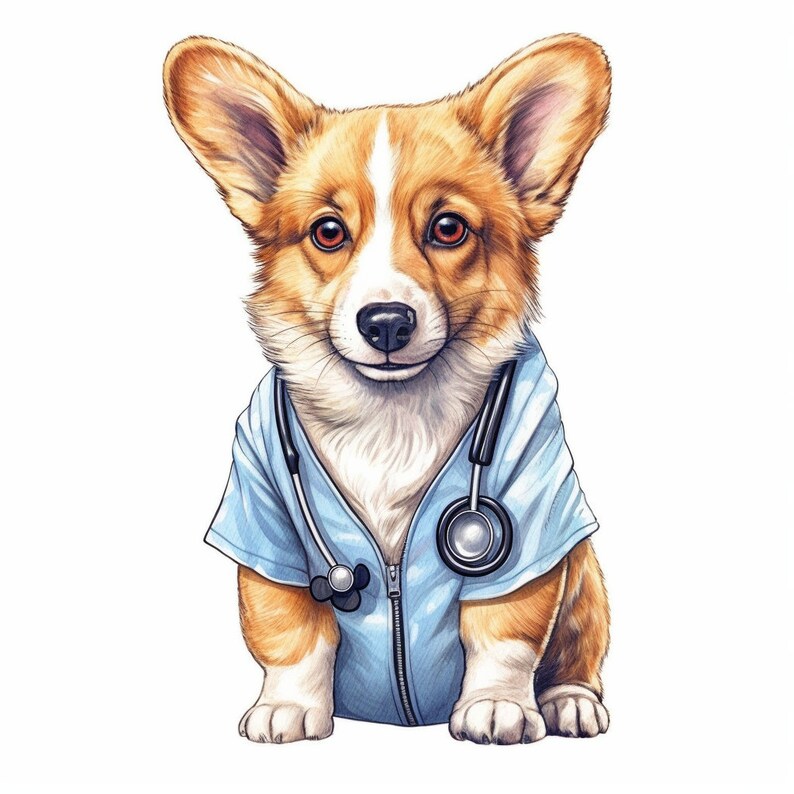 100 Dog Clipart Dogs in Different Professions : 100 High - Etsy