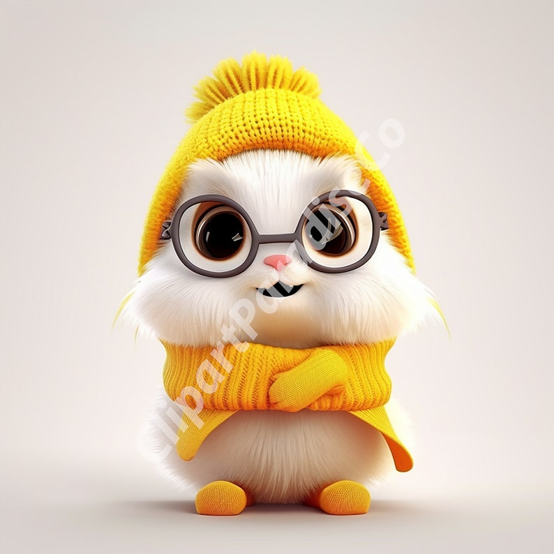 Bunny Clip Art Collection: 15 High Quality Images Bundle 7th - Etsy