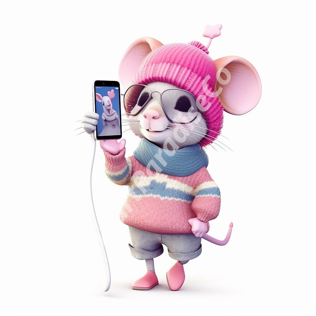 Mouse - Rat Clip Art Collection: 10 High Quality Images Bundle 5th ...