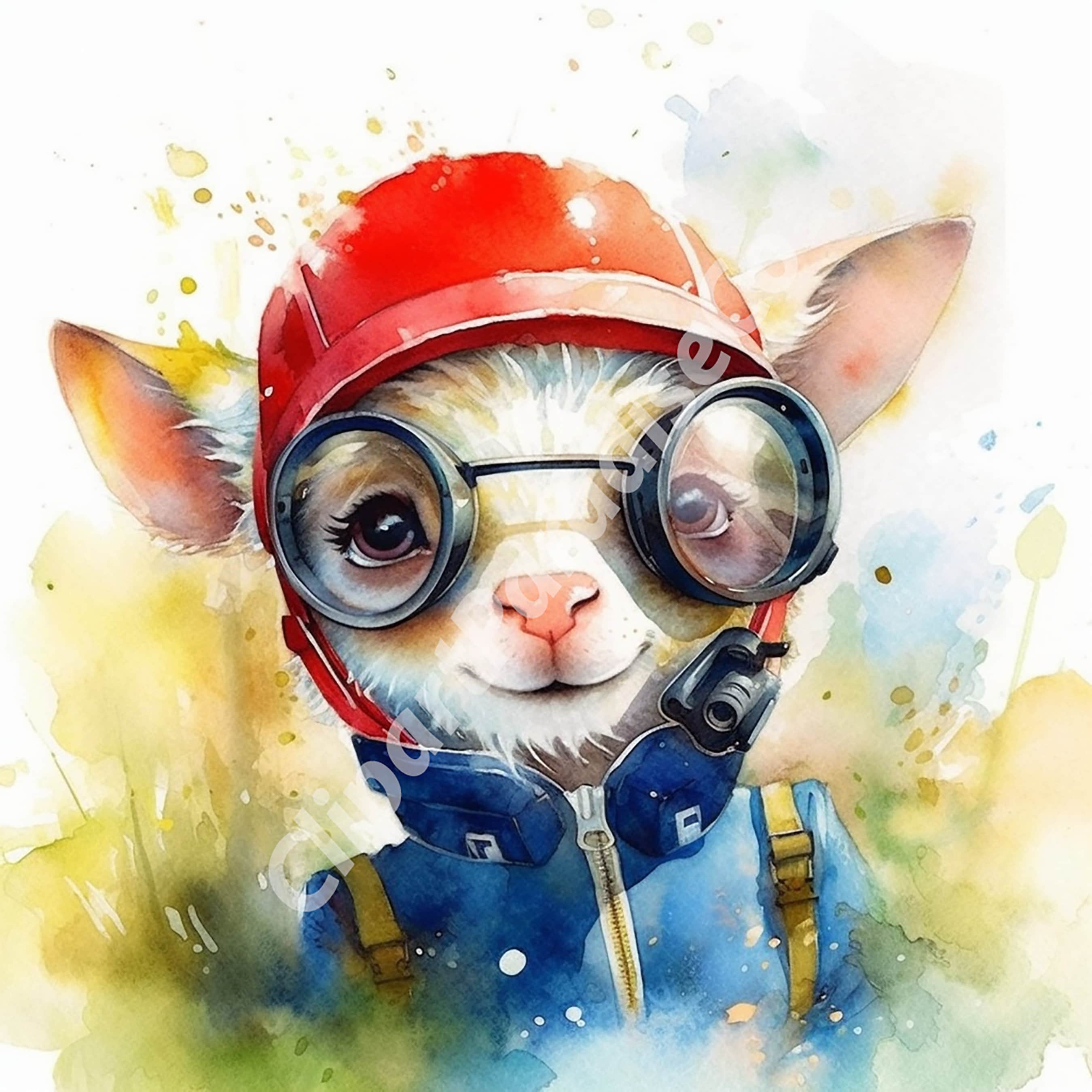 Cute Farm Animals Clip Art Collection: 15 High Quality Images - Etsy