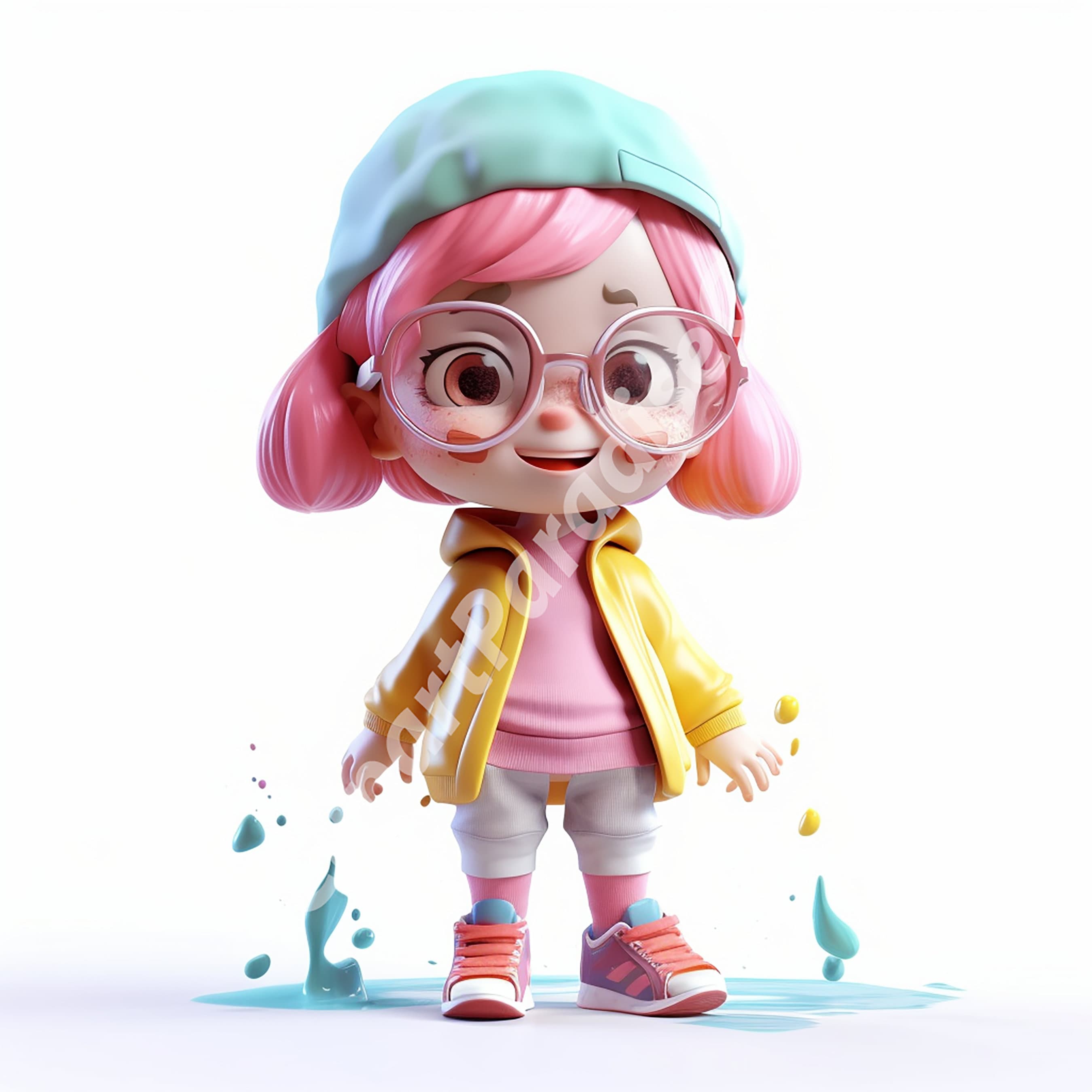 Cute Girl Clip Art Collection: 10 High Quality Images Series 5th ...