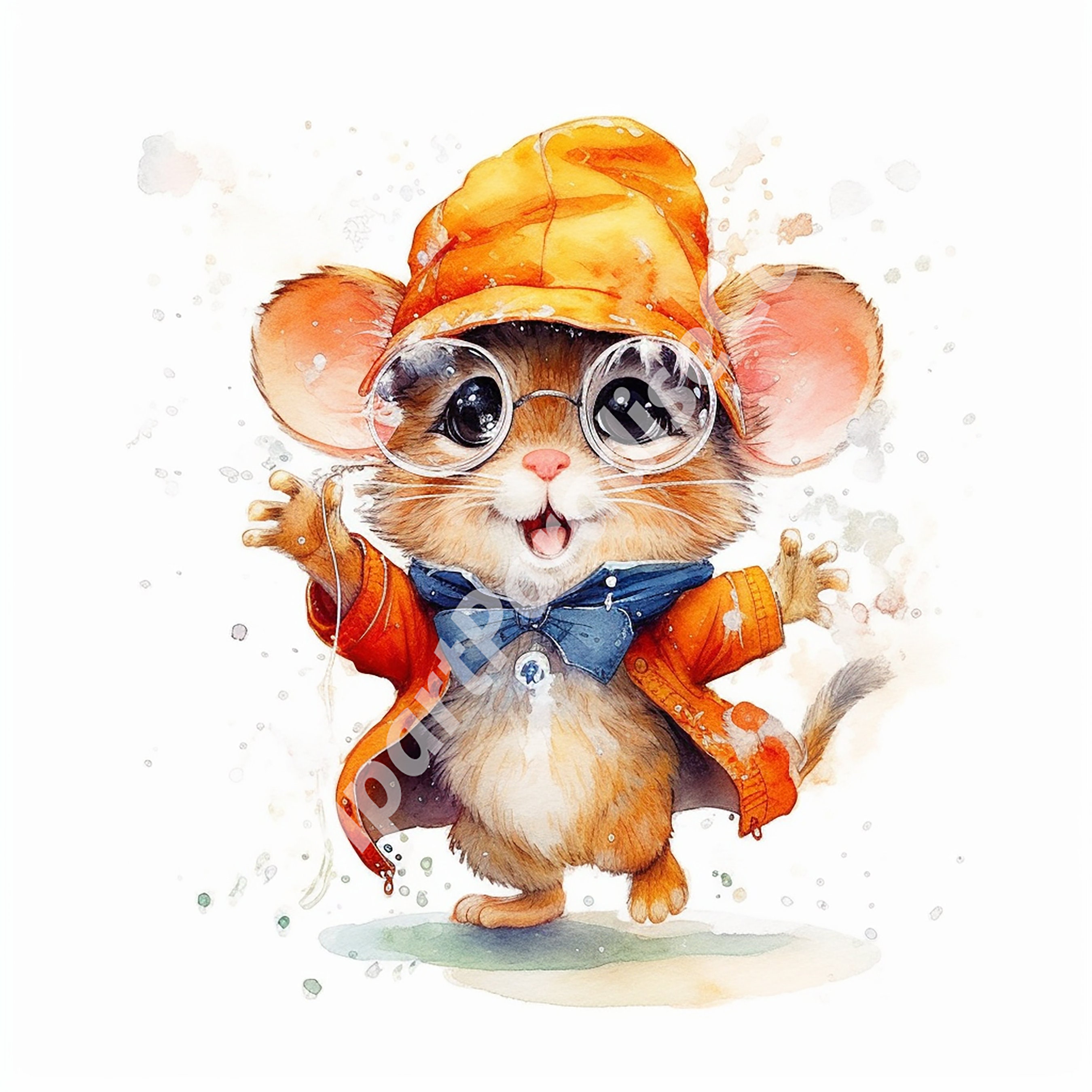 10 Mouse Rat Clip Art Collection: 10 High Quality Images Bundle 8th ...