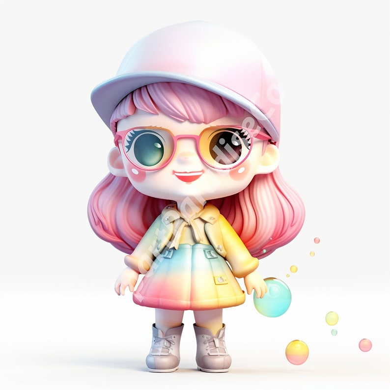 Cute Girl Clip Art Collection: 10 High Quality Images Series 8th ...