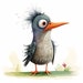 13 Cute Ugly Bird Clipart : 13 High Quality Images Collection -instant ...