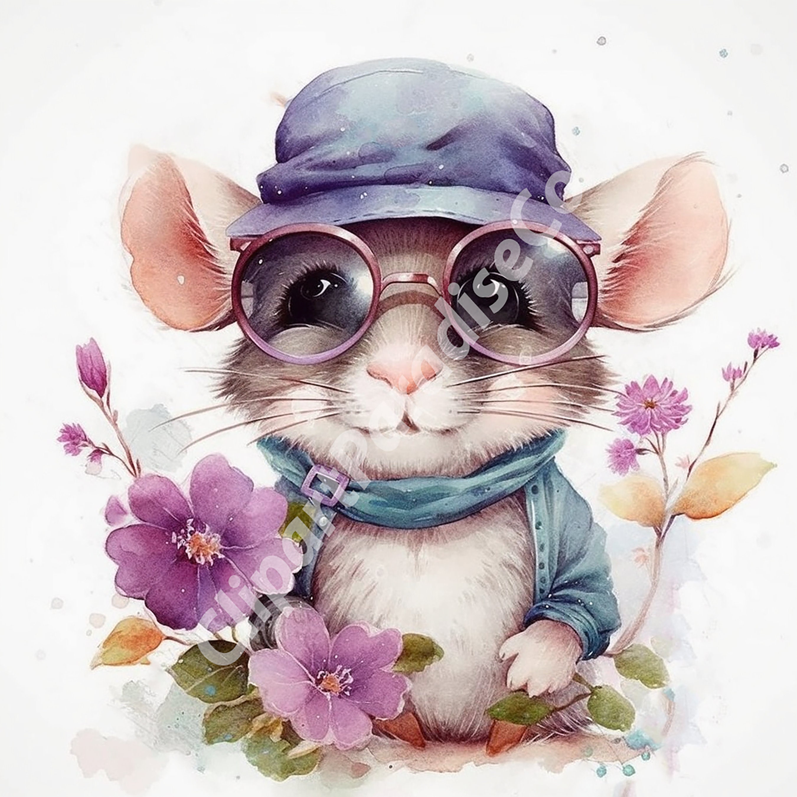 10 Mouse Rat Clip Art Collection: 10 High Quality Images Bundle 8th ...