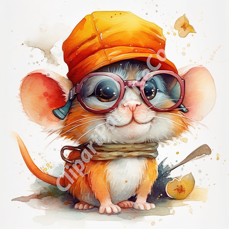 Mouse Rat Clip Art Collection: 10 High Quality Images Bundle 6th ...