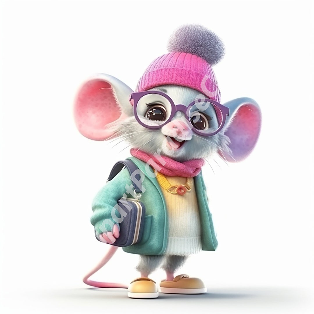 Mouse - Rat Clip Art Collection: 10 High Quality Images Bundle 3th ...