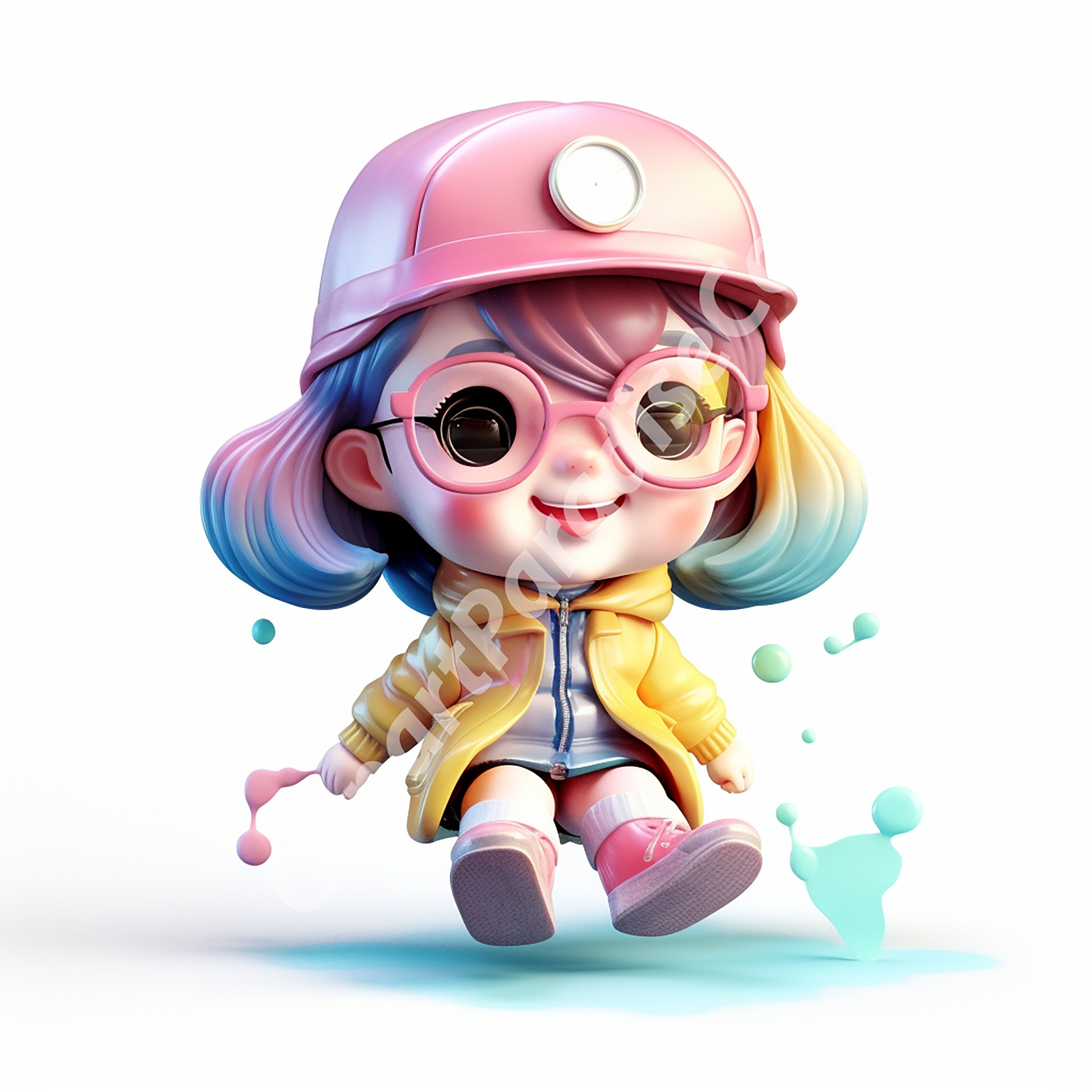 Cute Girl Clip Art Collection: 10 High Quality Images Series 8th ...